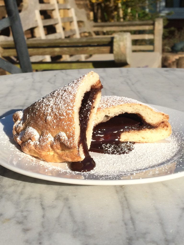 Chocolate Calzone - Rachel's Creative Cooking